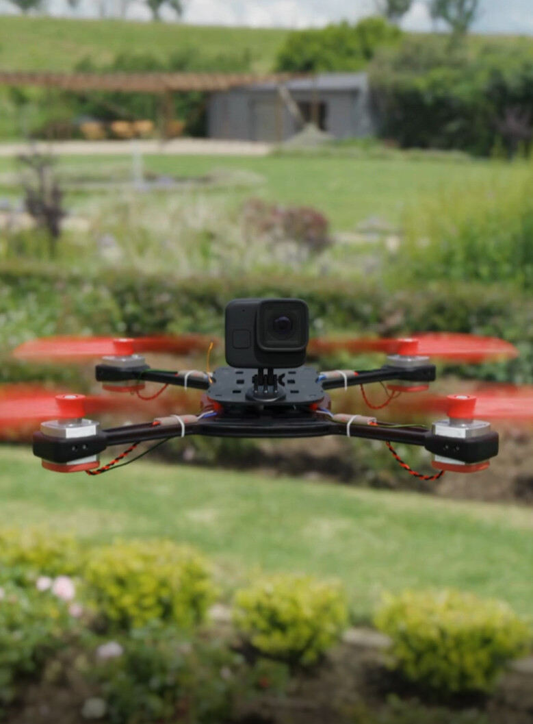 ArtStation - Animation of a realistic quadcopter