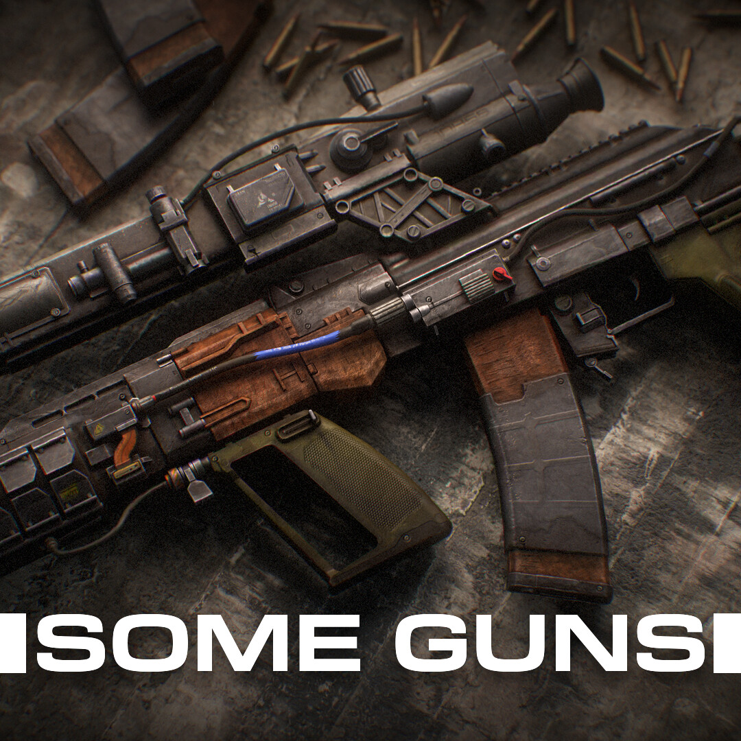 ArtStation - Some Guns