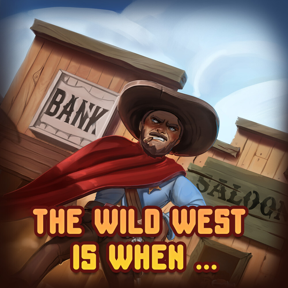 ArtStation - Wild west project .. + icon set