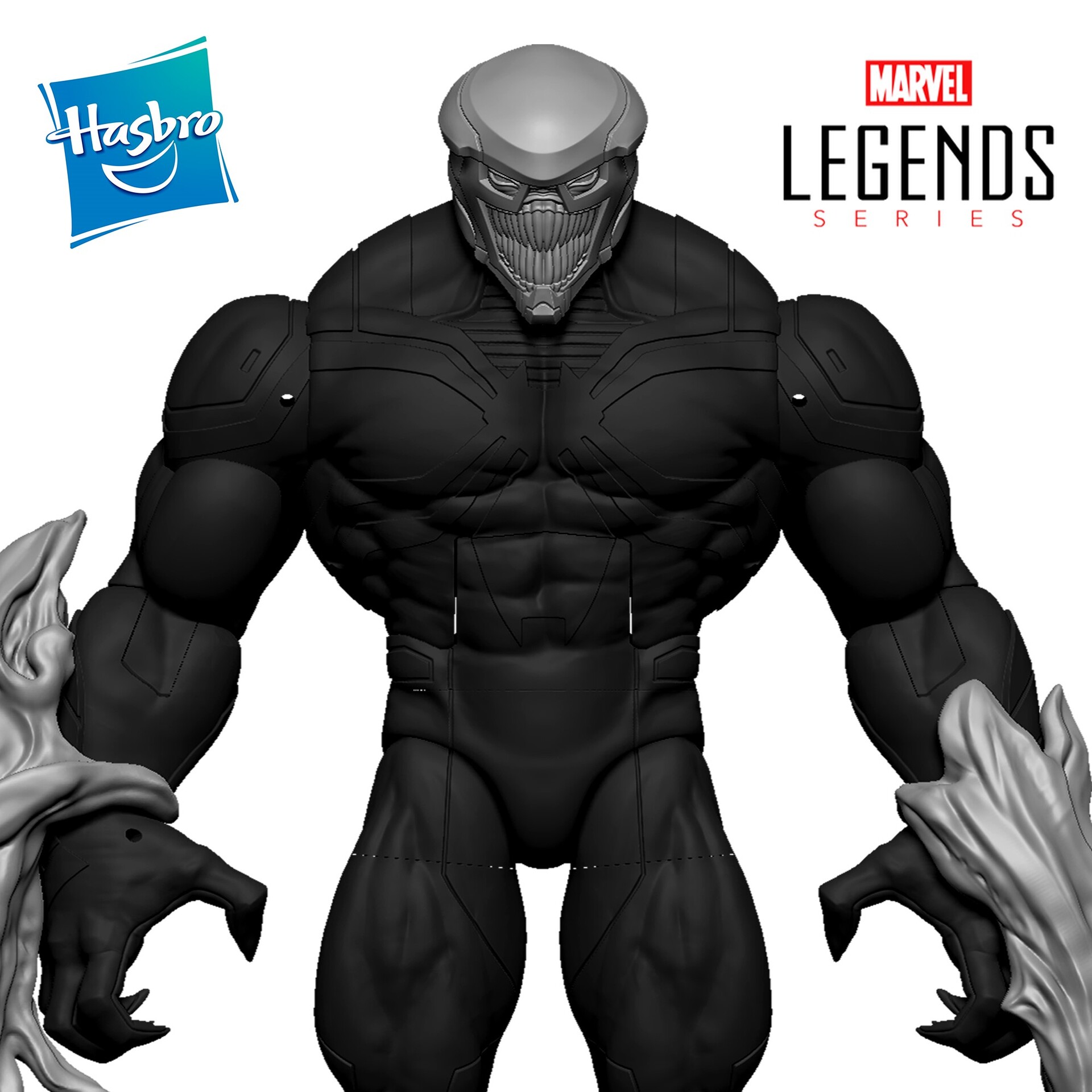 ArtStation - Marvel Legends - Space Venom (Accessories)