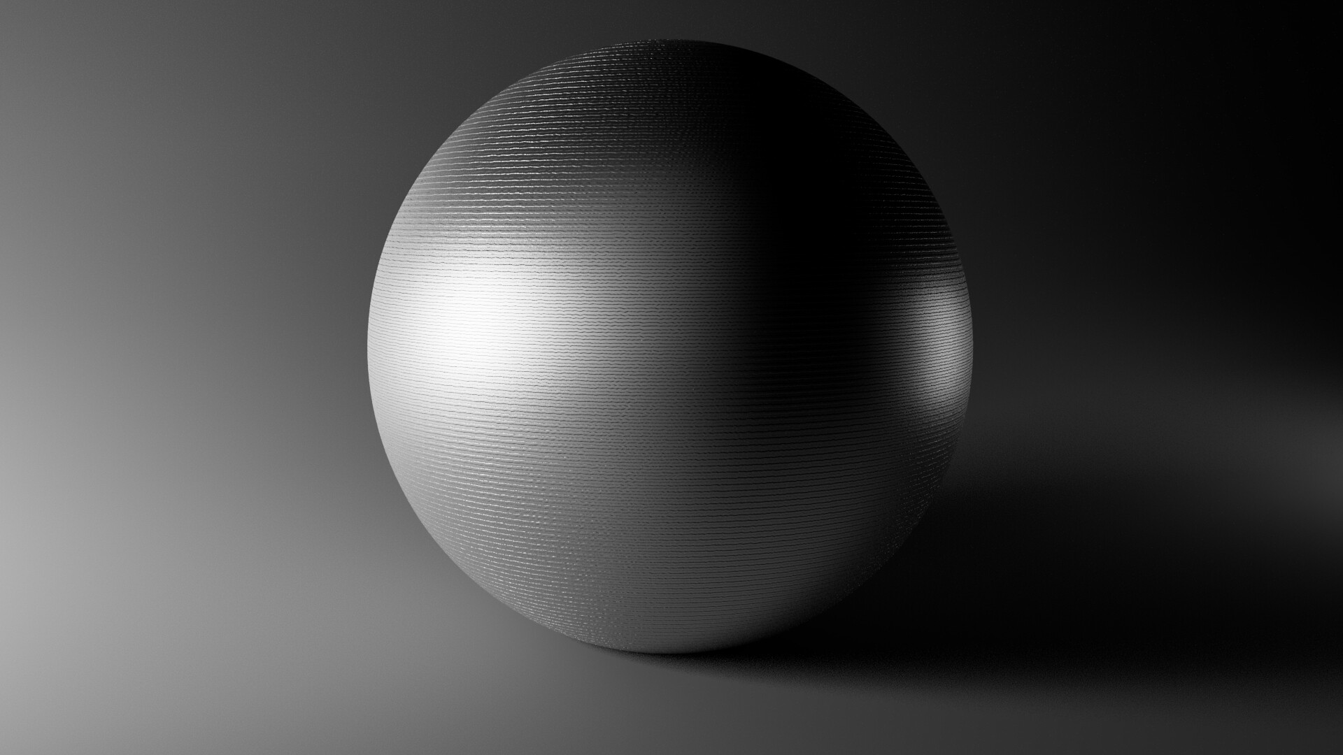 ArtStation - Hypershade practice Brushed metal