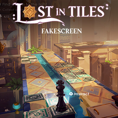 ArtStation - Lost In Tiles - Fakescreens