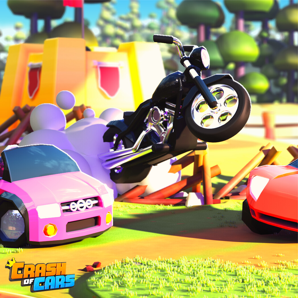 ArtStation - "Battlefield" - Crash of Cars - Splash Screen