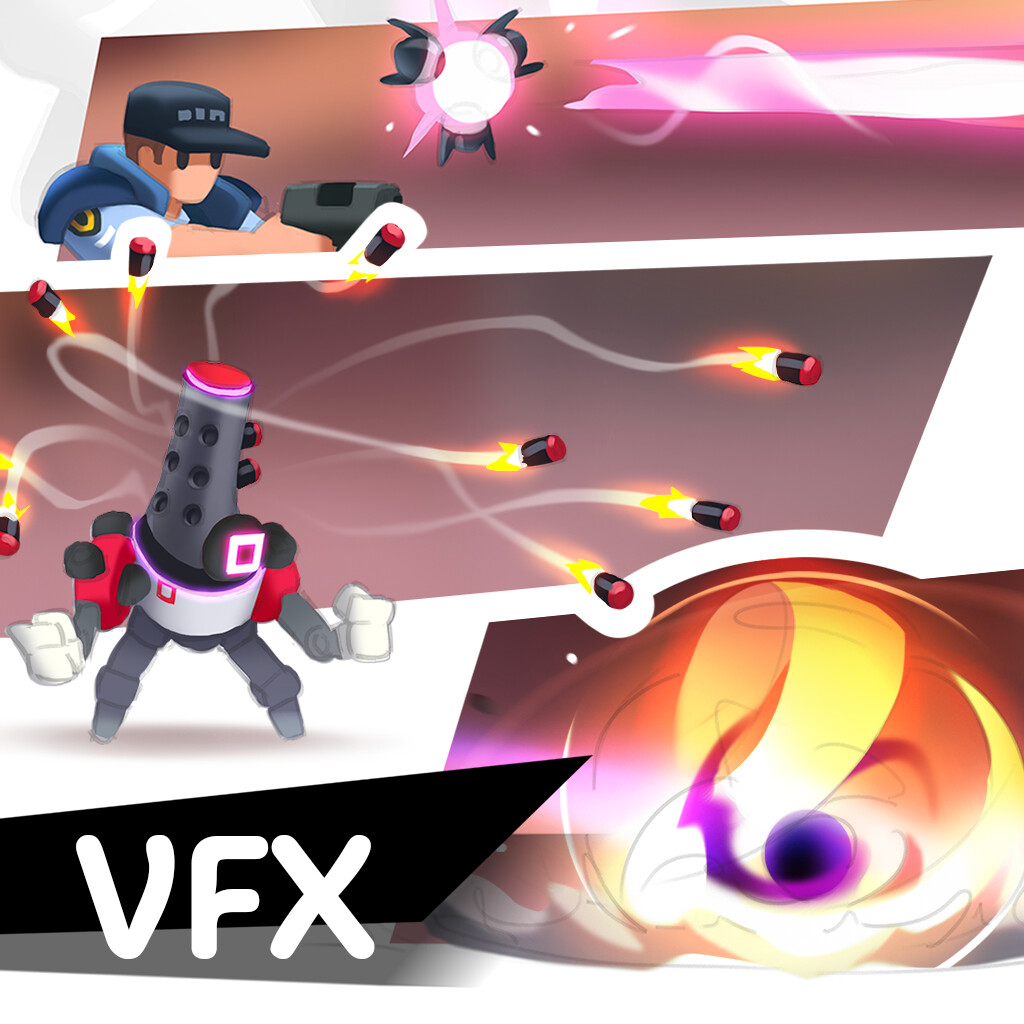ArtStation - Special abilities and VFX - Hero shooter
