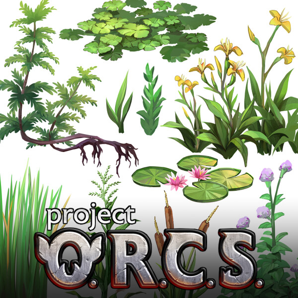 ArtStation - Project ORCS: Plants and Crops Concept Art