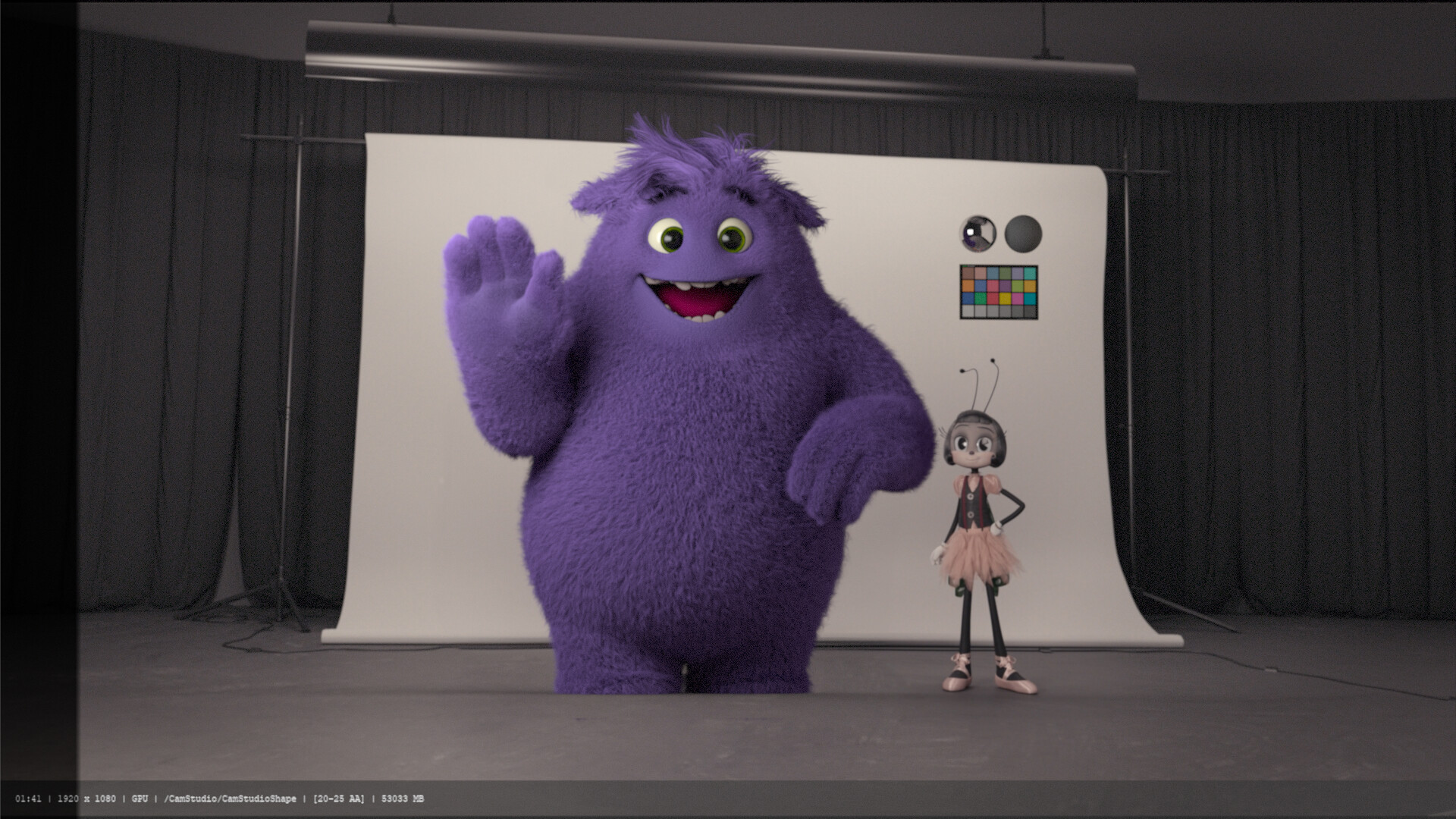 ArtStation - IF Movie - Blue advertisement