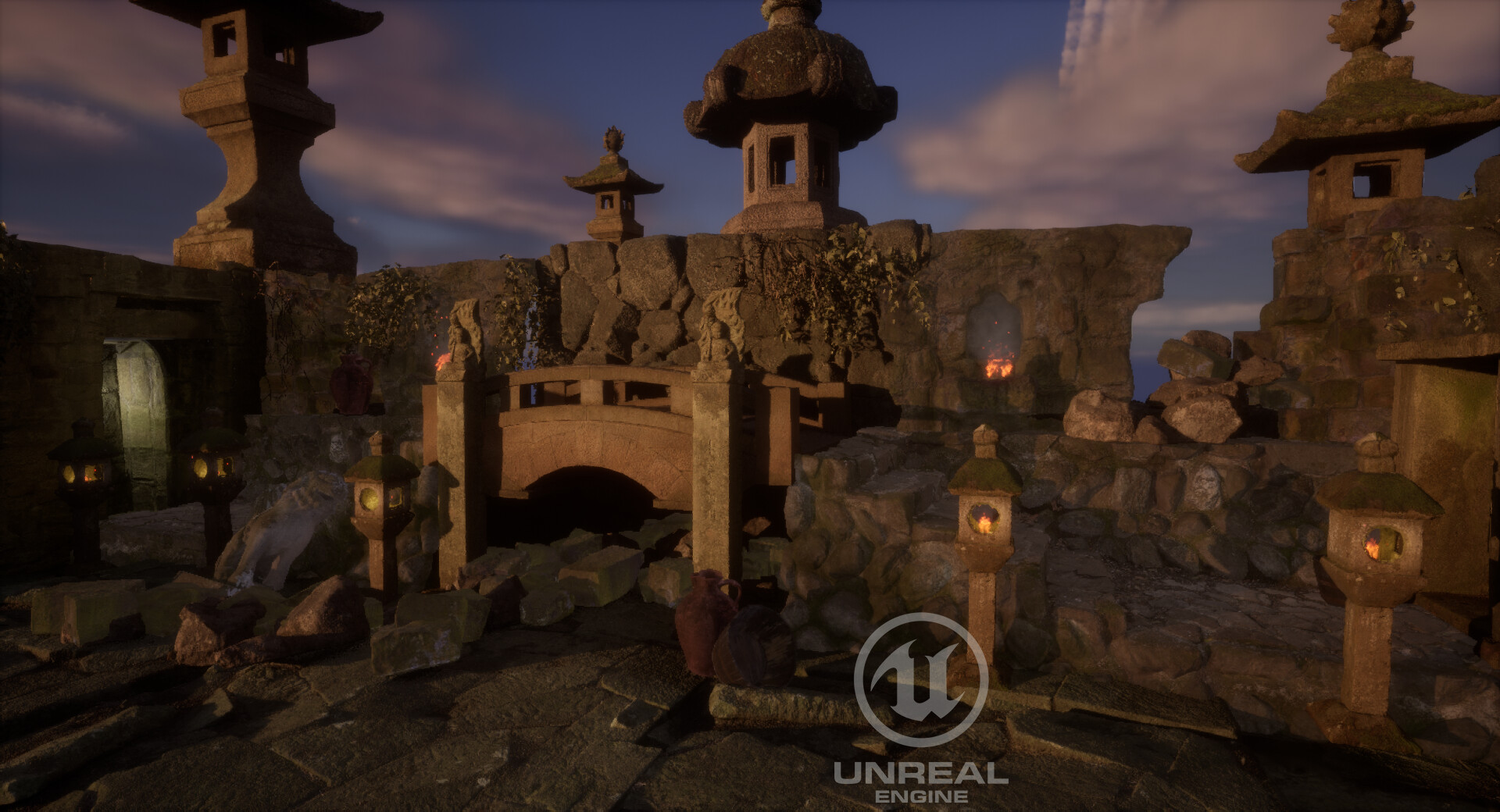 ArtStation - Level Assembly and Lighting Projects