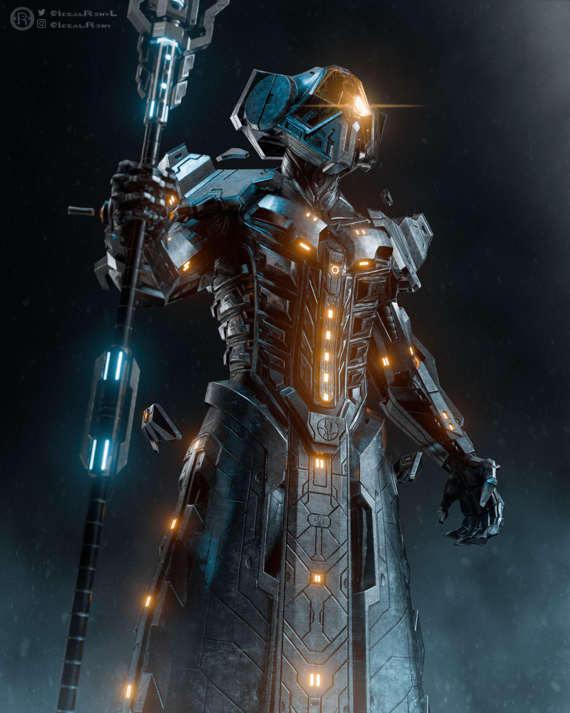 ArtStation - Warrior Servant - Game Ready Character Model