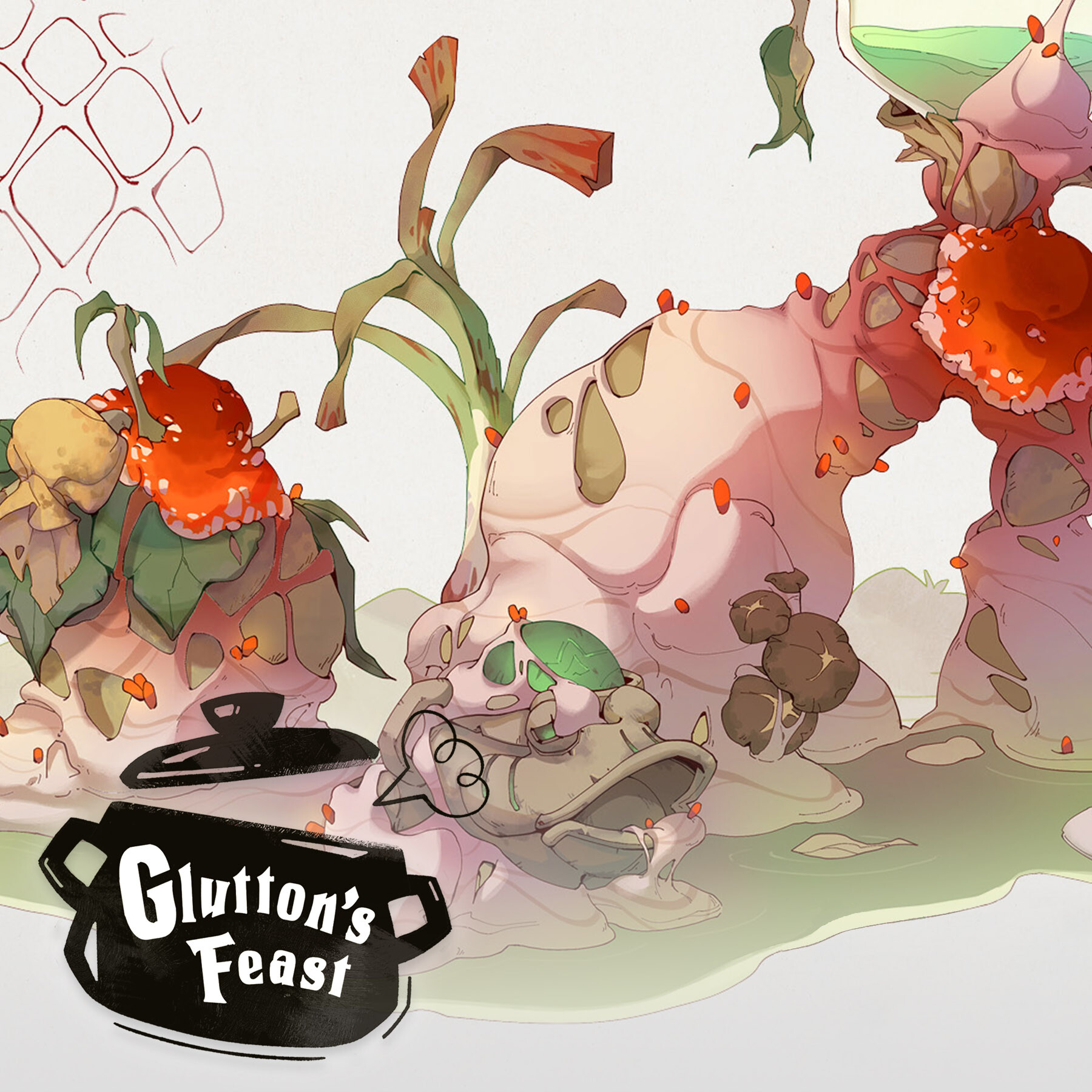 ArtStation - Glutton's Feast - Soupspring Falls pt 3