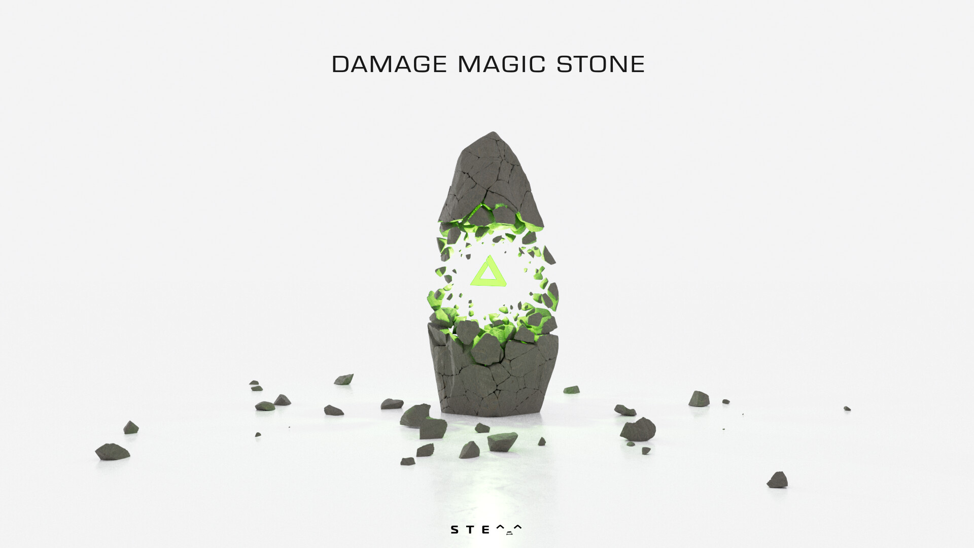 ArtStation - Damage Magic Stone