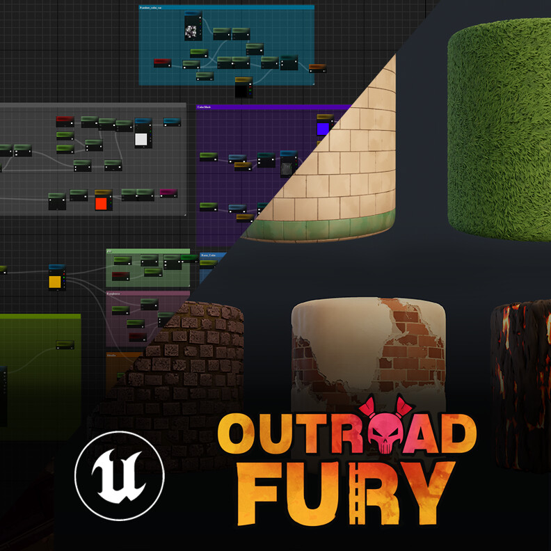 ArtStation - OutRoad Fury - Technical and Material Art