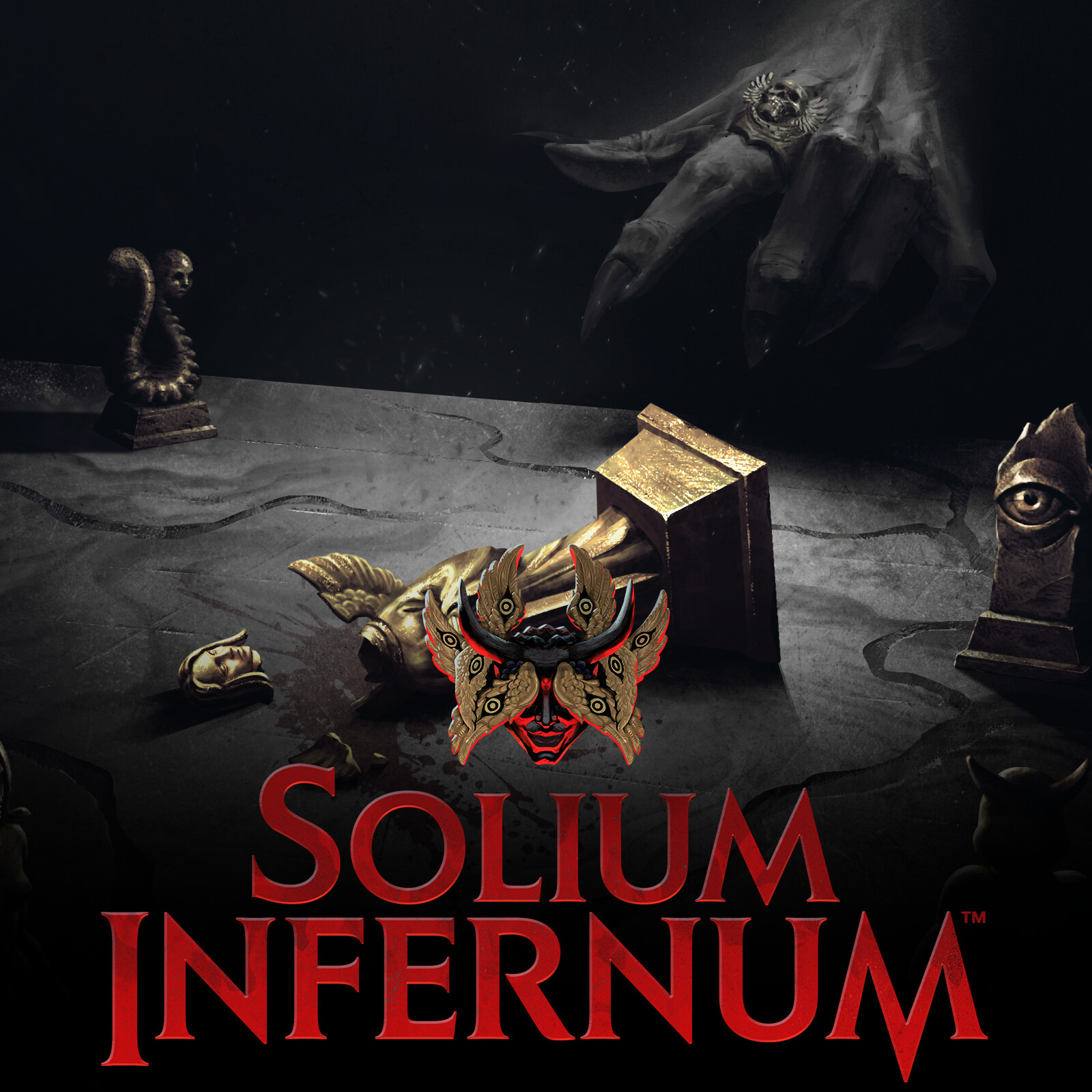 ArtStation - Solium Infernum loading screen