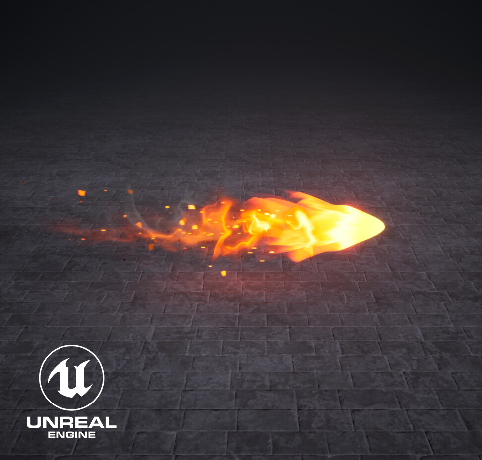 ArtStation - Fire Projectile - Unreal Engine 5.4