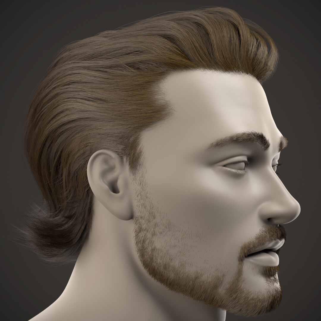 ArtStation - Houdini Groom Practice