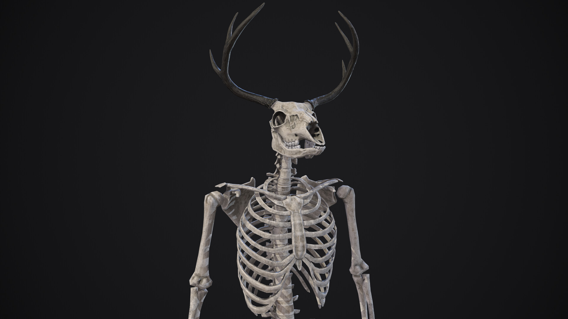 ArtStation - Wendigo Skeleton - Real Time