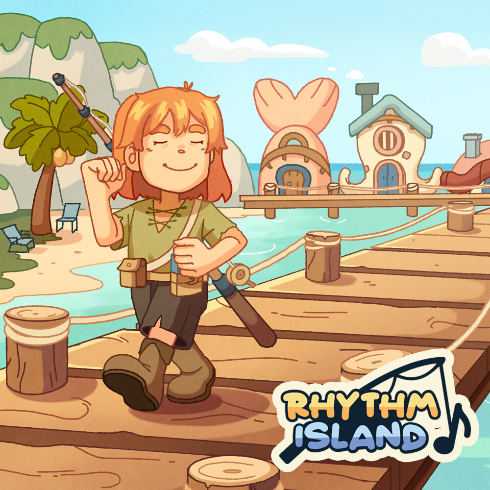 ArtStation - Rhythm Island | visual development for a mobile game