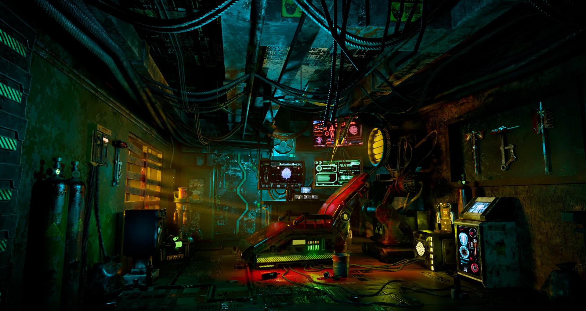 ArtStation - SCI FI LABORATORY ENVIRONMENT