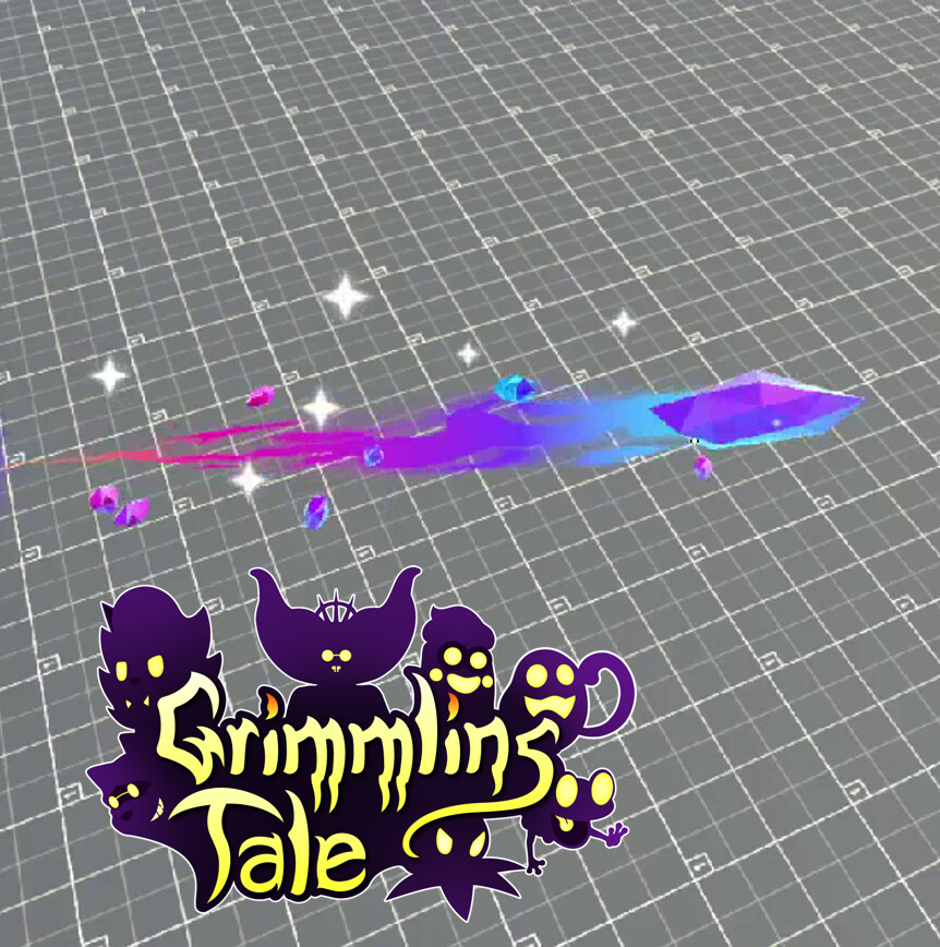 ArtStation - Arcane Crystal Projectile