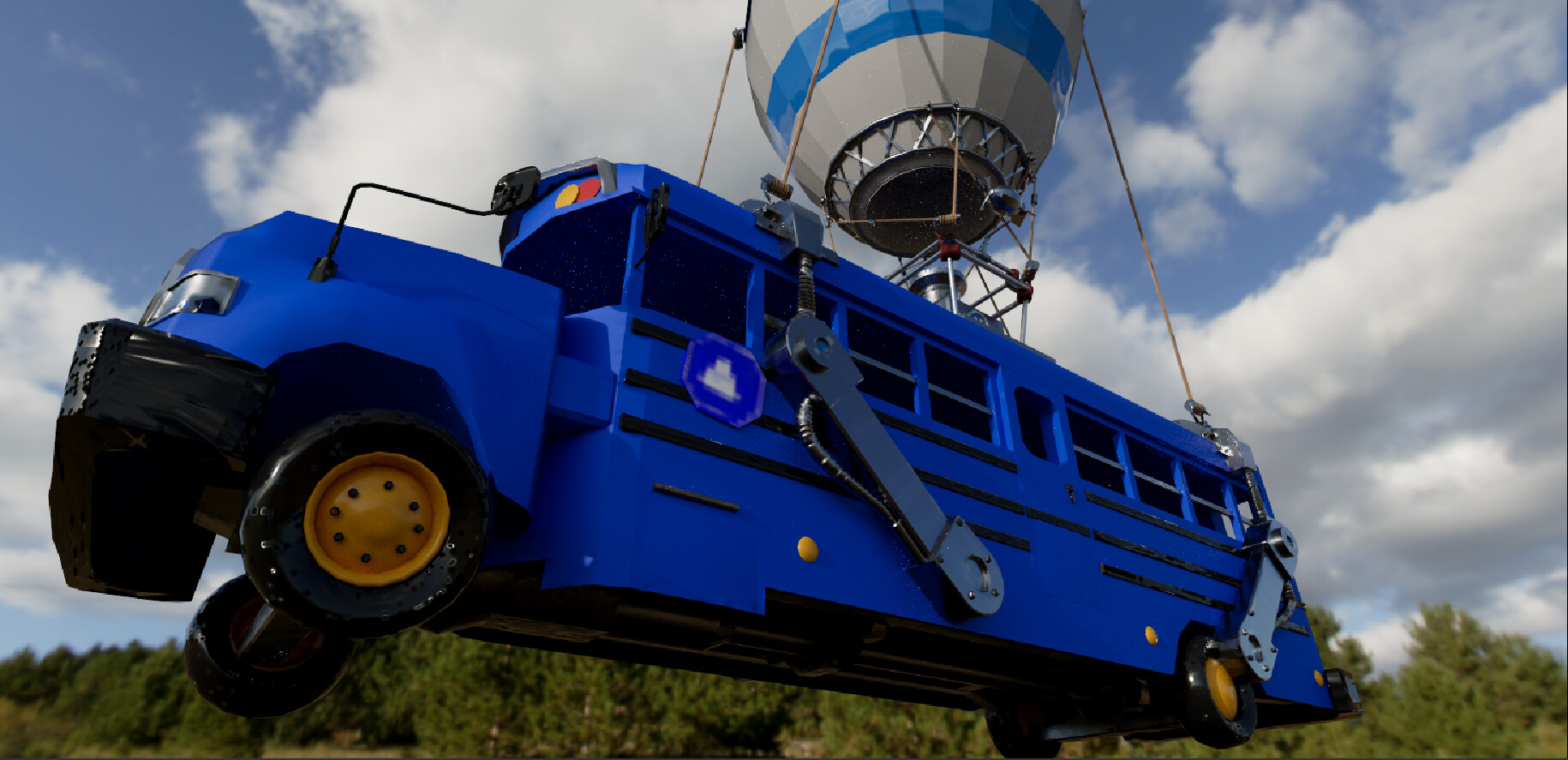 ArtStation - Battle Bus - Fortnite