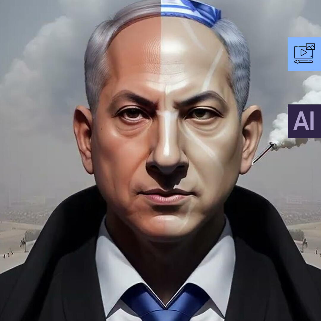 ArtStation - AI | portrait of Benjamin Netanyahu