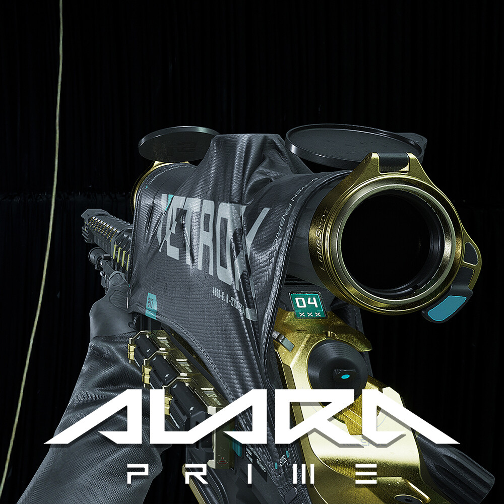 ArtStation - ALARA Prime - Goth Sniper Skin