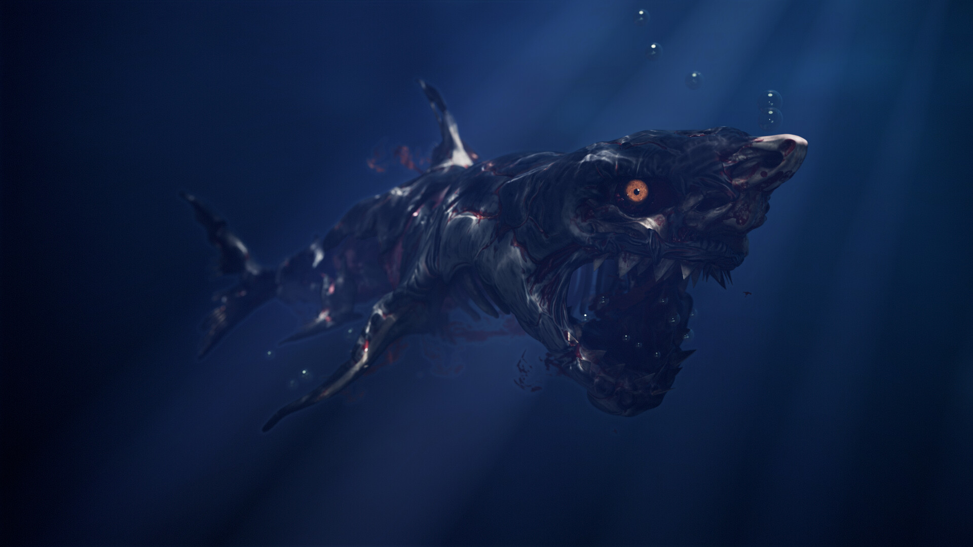 ArtStation - Zombie Shark