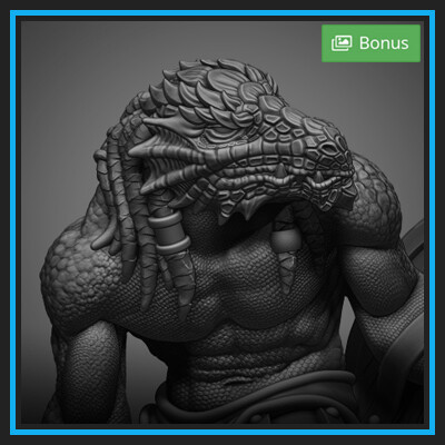 ArtStation - DRAGONBORN BARBARIAN [STL]