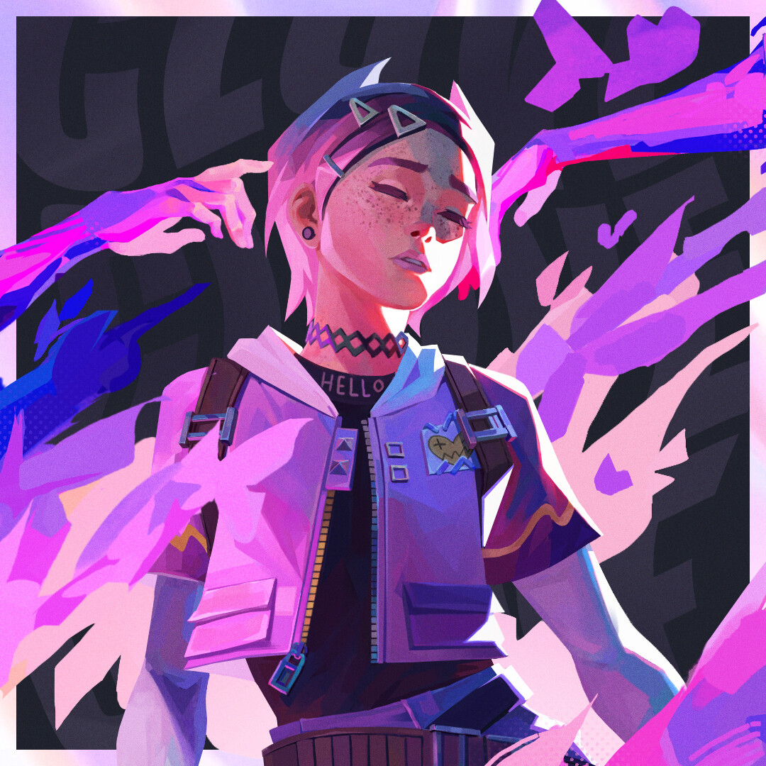 ArtStation - VALORANT Clove Fanart