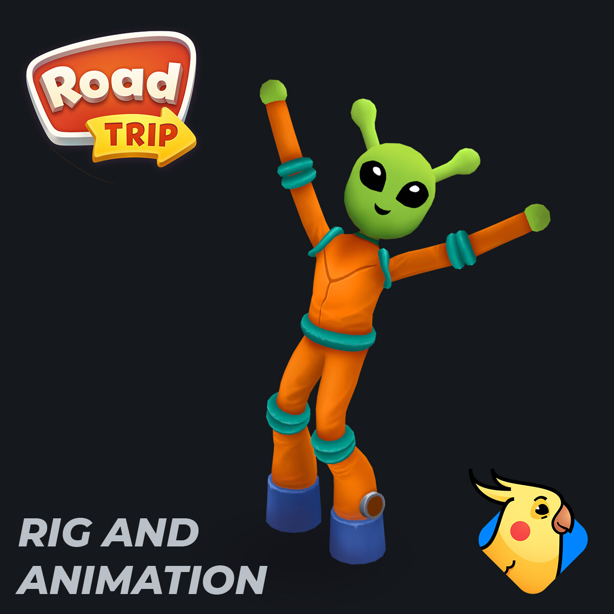 ArtStation - Quest humanoid - character of Road Trip