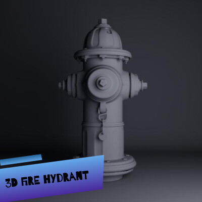 ArtStation - Fire Hydrant 3D Model