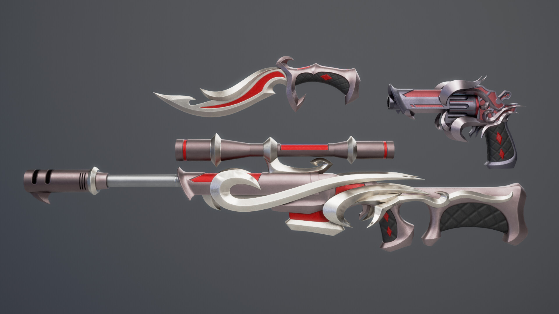 ArtStation - Weapon Set: Ornate