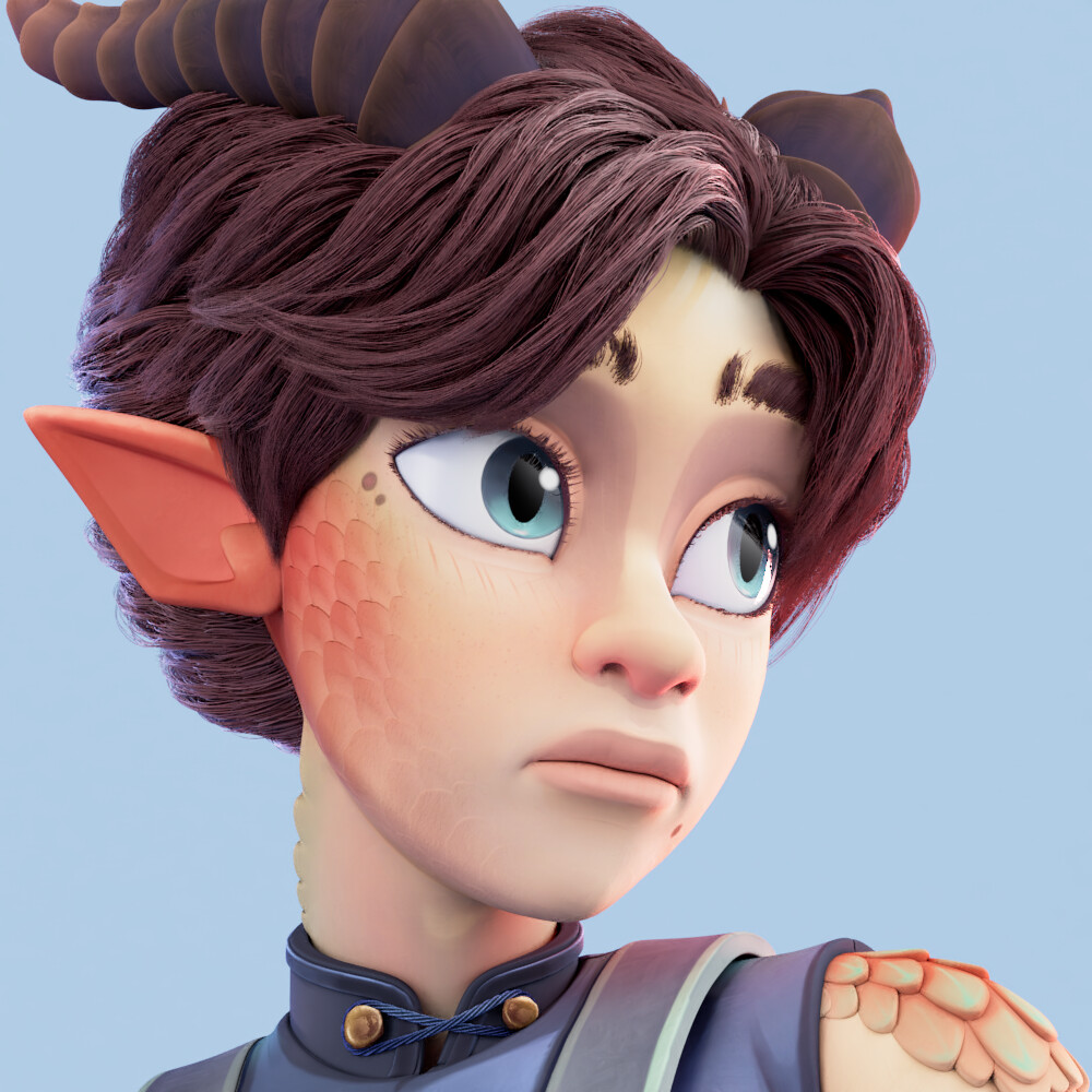 ArtStation - Half Dragon