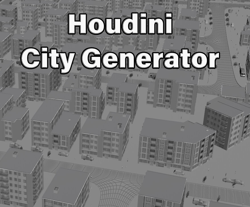 ArtStation - Procedural City Generator