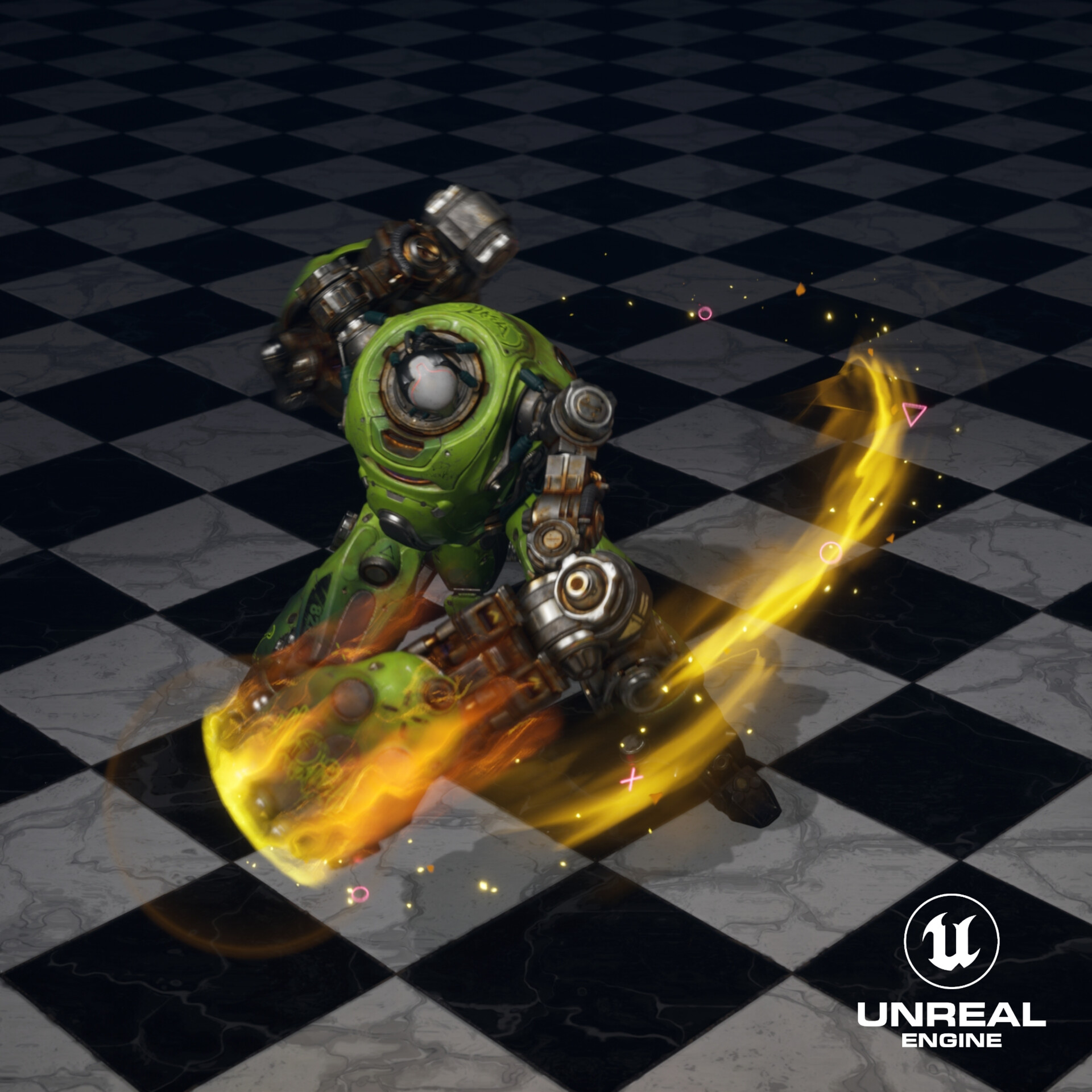 ArtStation - UE5 Melee Attack VFX