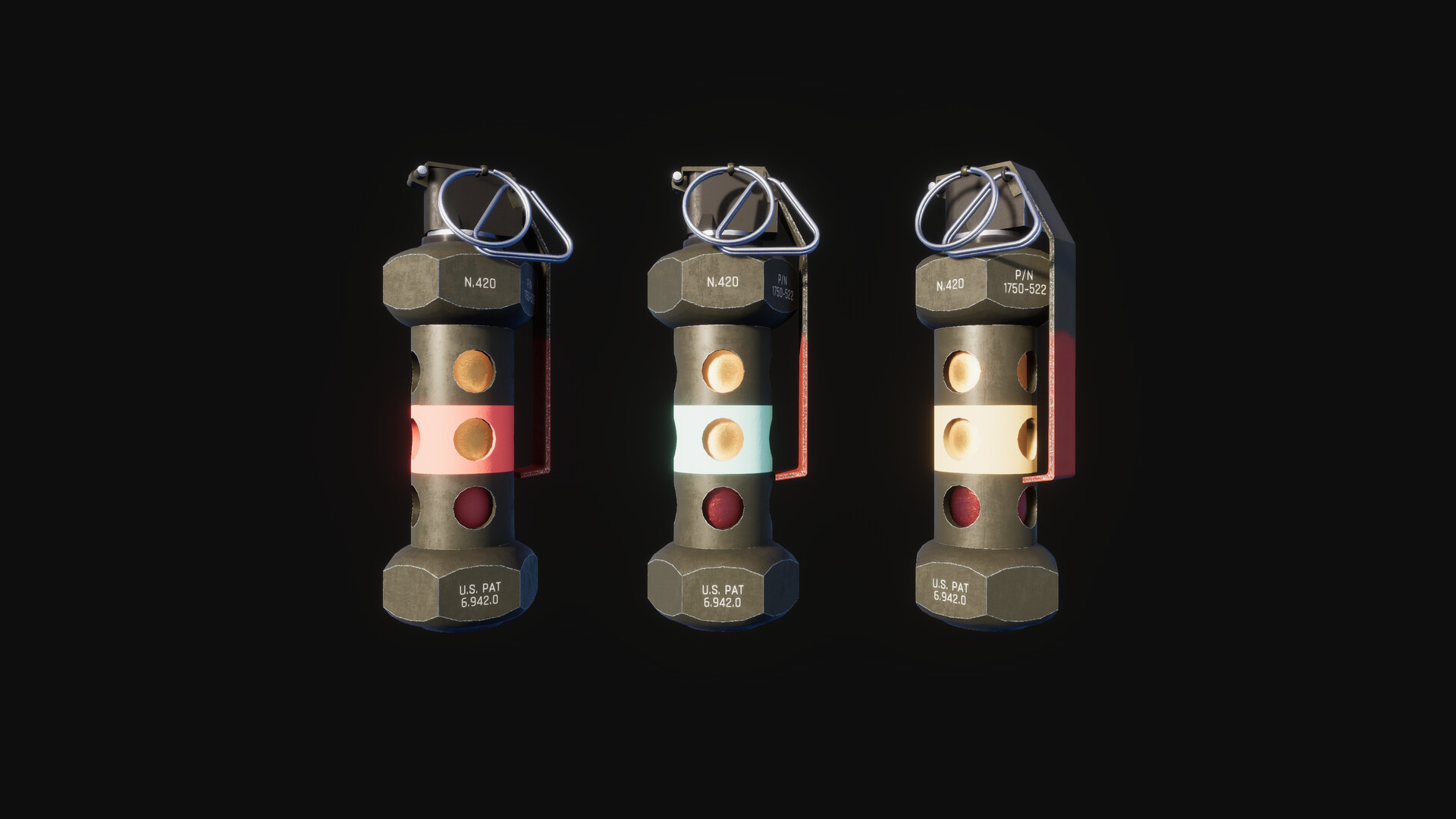 ArtStation - Flashbang & Stun Grenades