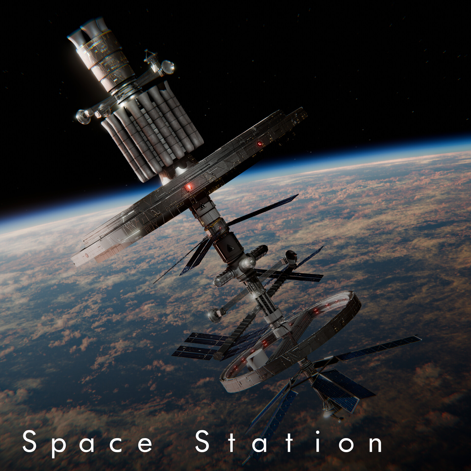 ArtStation - Space Station