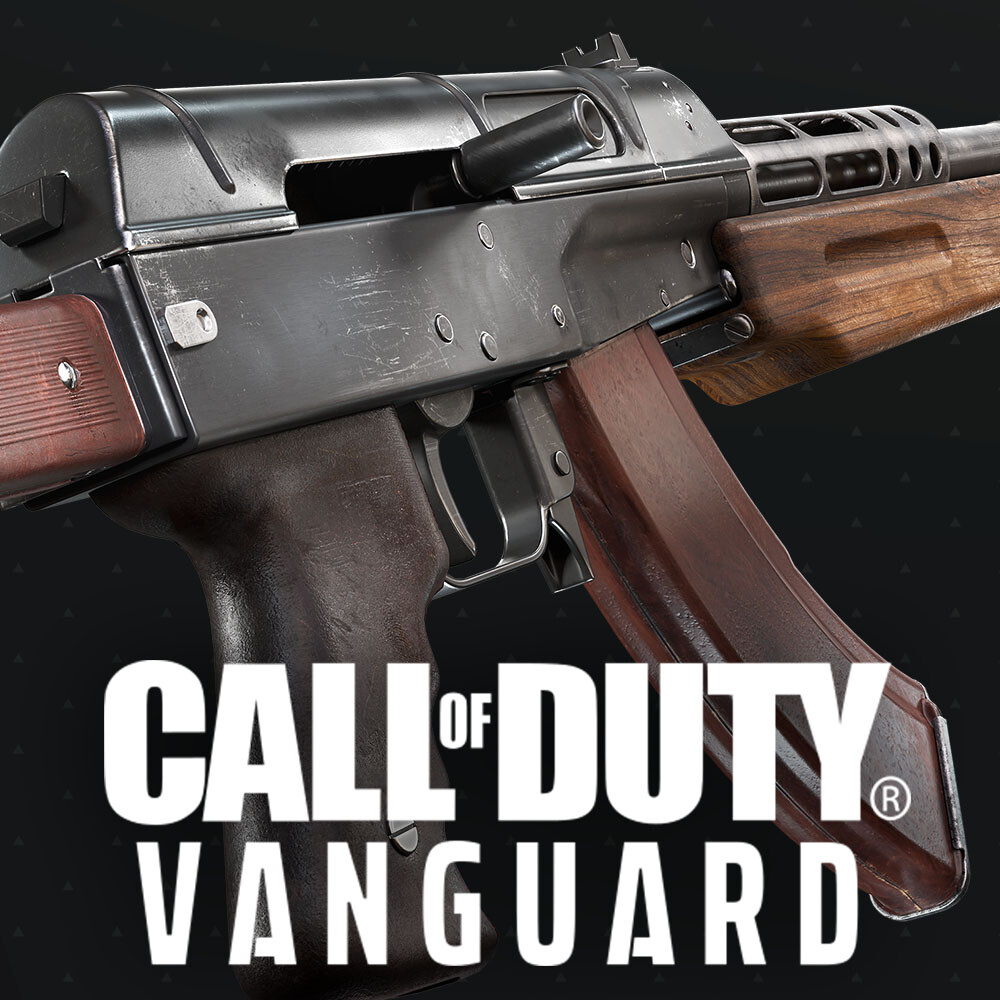 ArtStation - In-game Weapon asset for Call of Duty: Vanguard