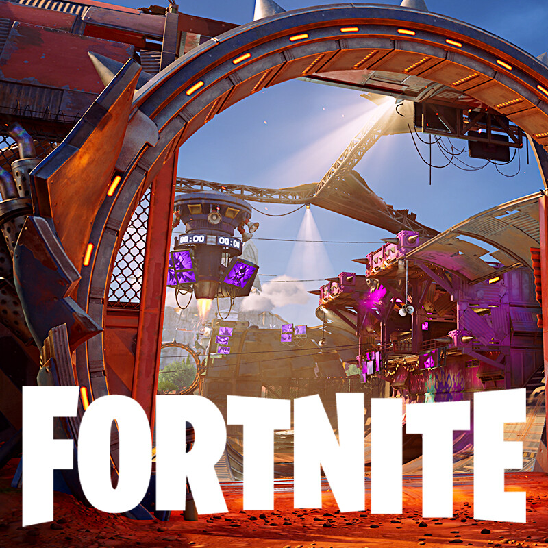 ArtStation - Fortnite - Nitro Drome