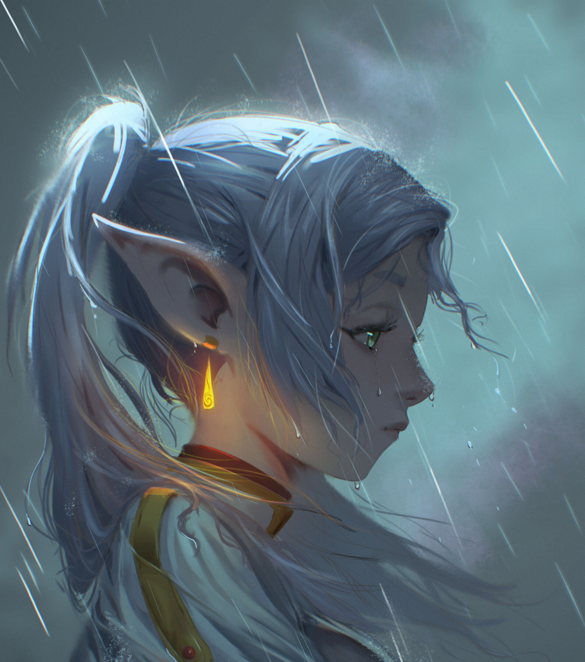 ArtStation - Frieren: Beyond Journey's End (Fan Art)