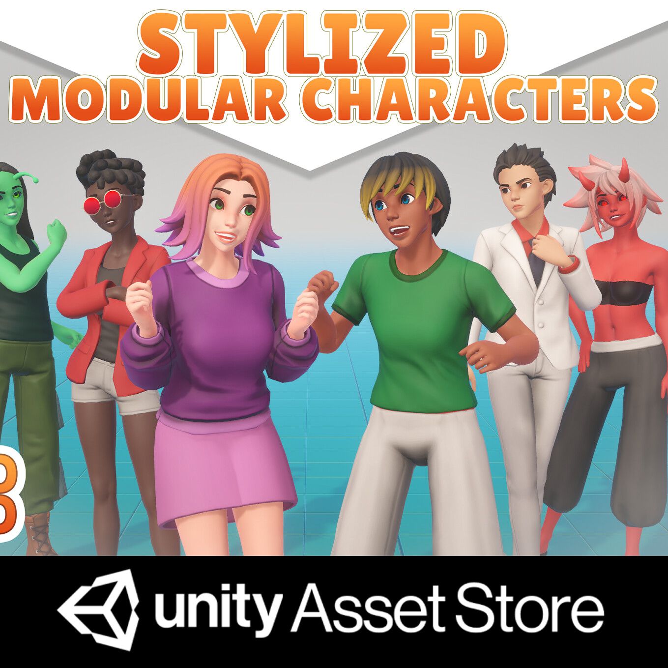 ArtStation - Stylized Modular Characters