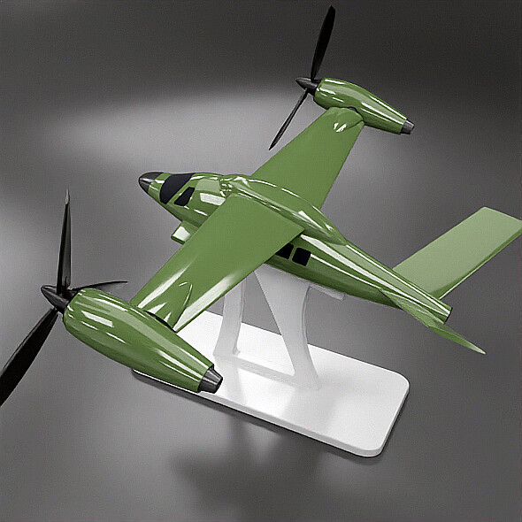 ArtStation - Vtol CAD modeling challenge