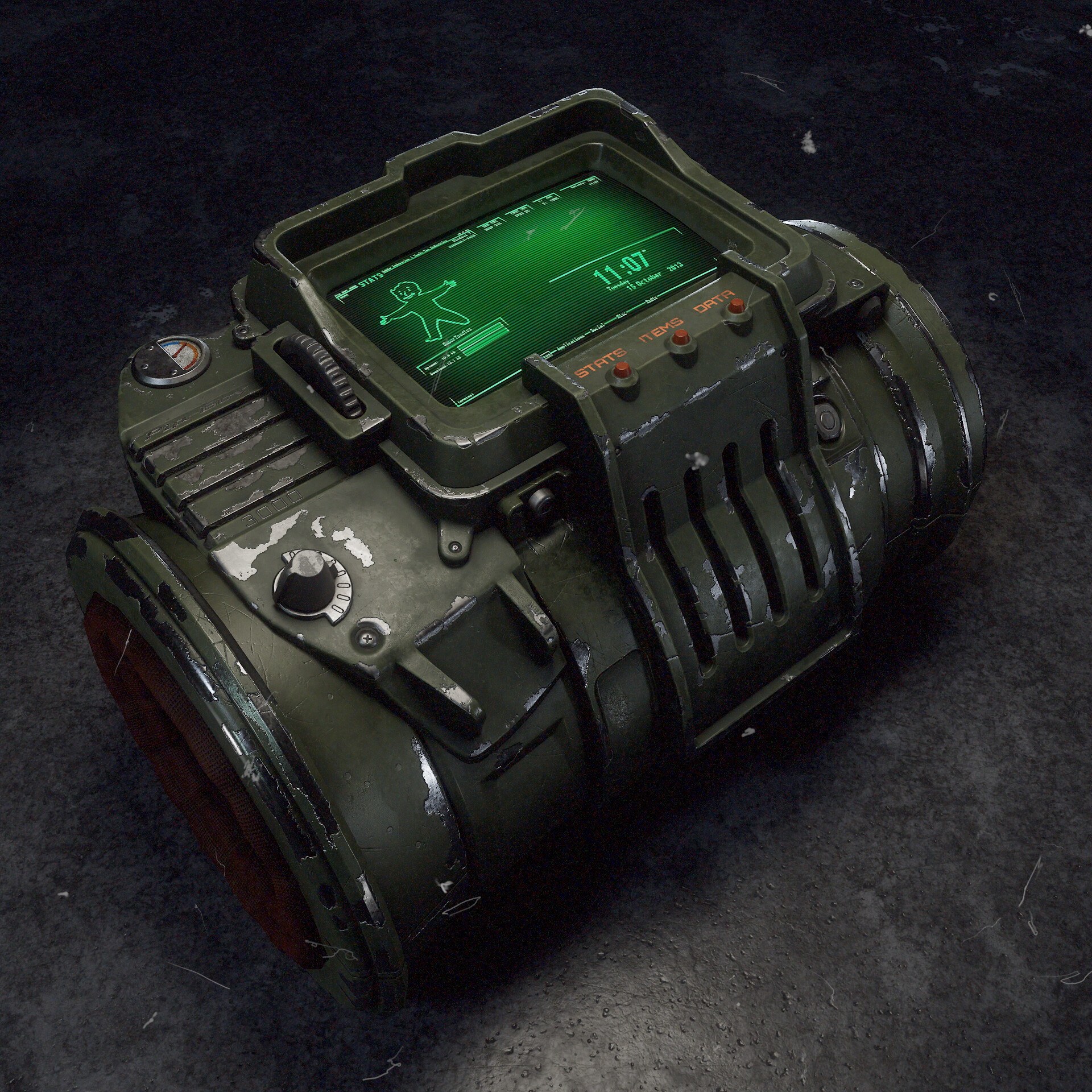 ArtStation - Pip-boy 3000