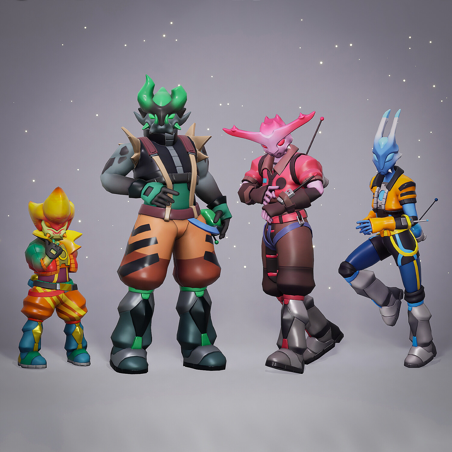 ArtStation - UF-Foe Crew