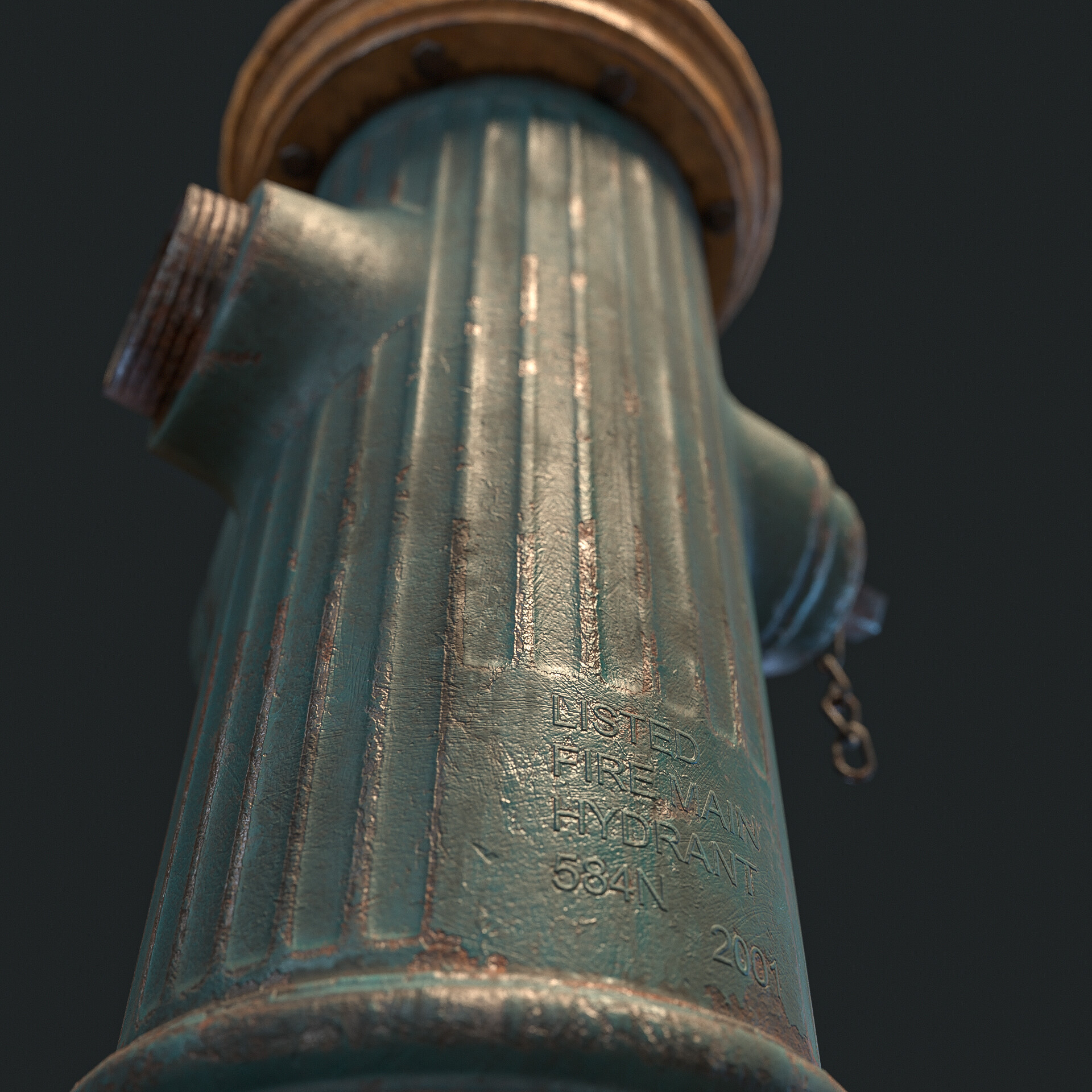 ArtStation - Old Fire Hydrant