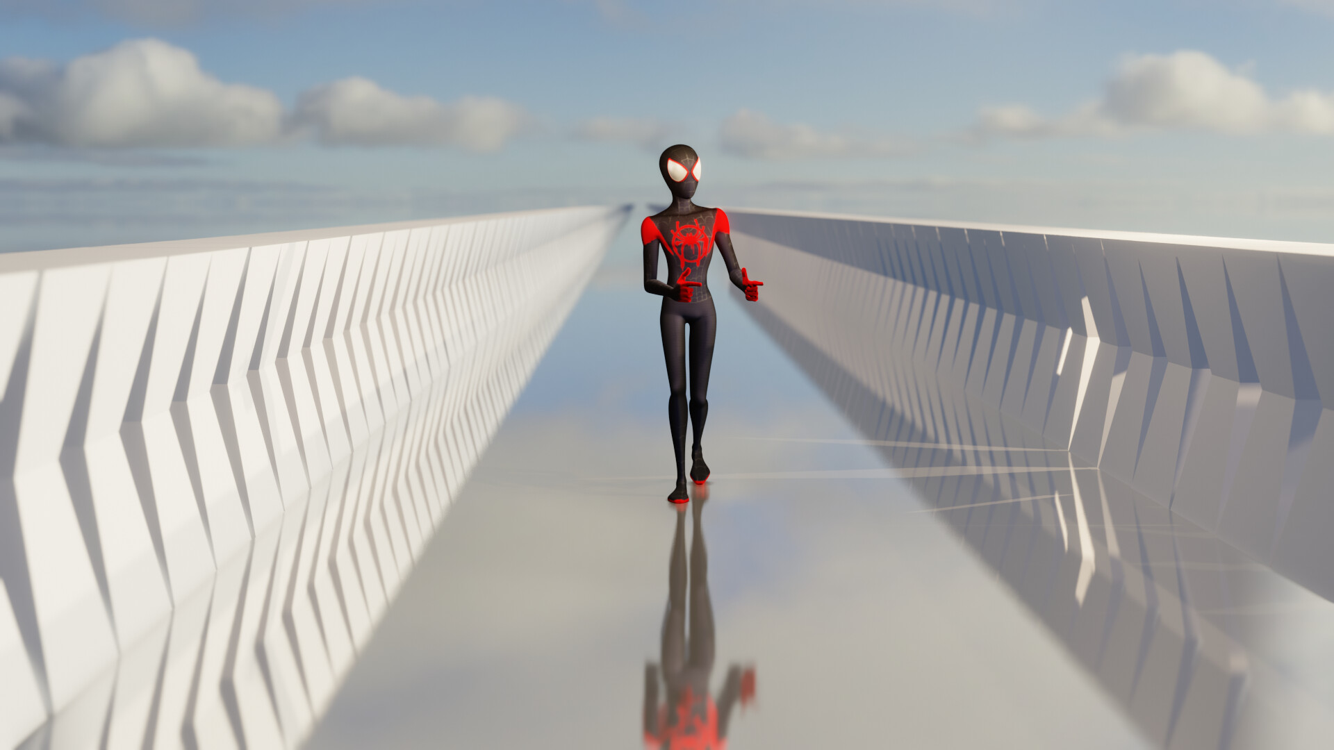 ArtStation - Spiderman Walk