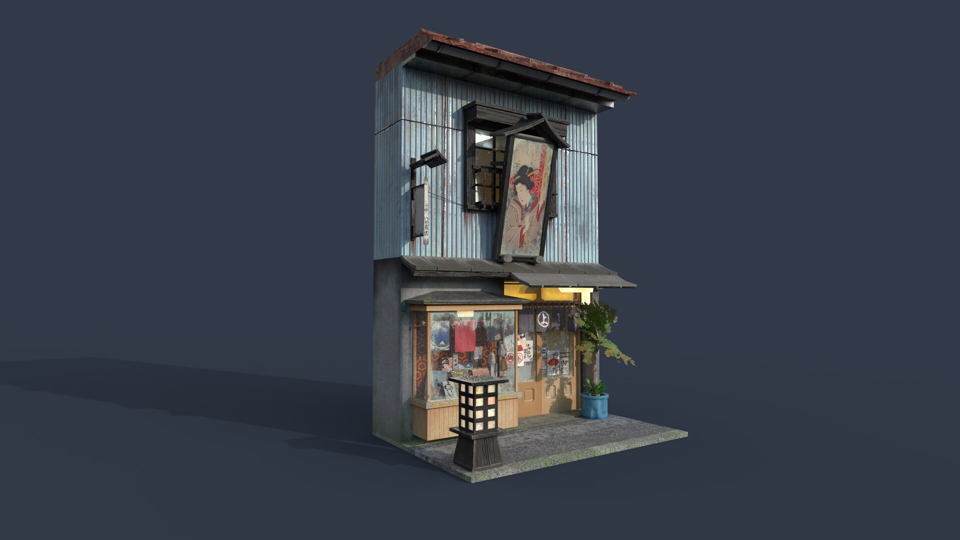 ArtStation - Storefront_IsetatsuYanakaHonten