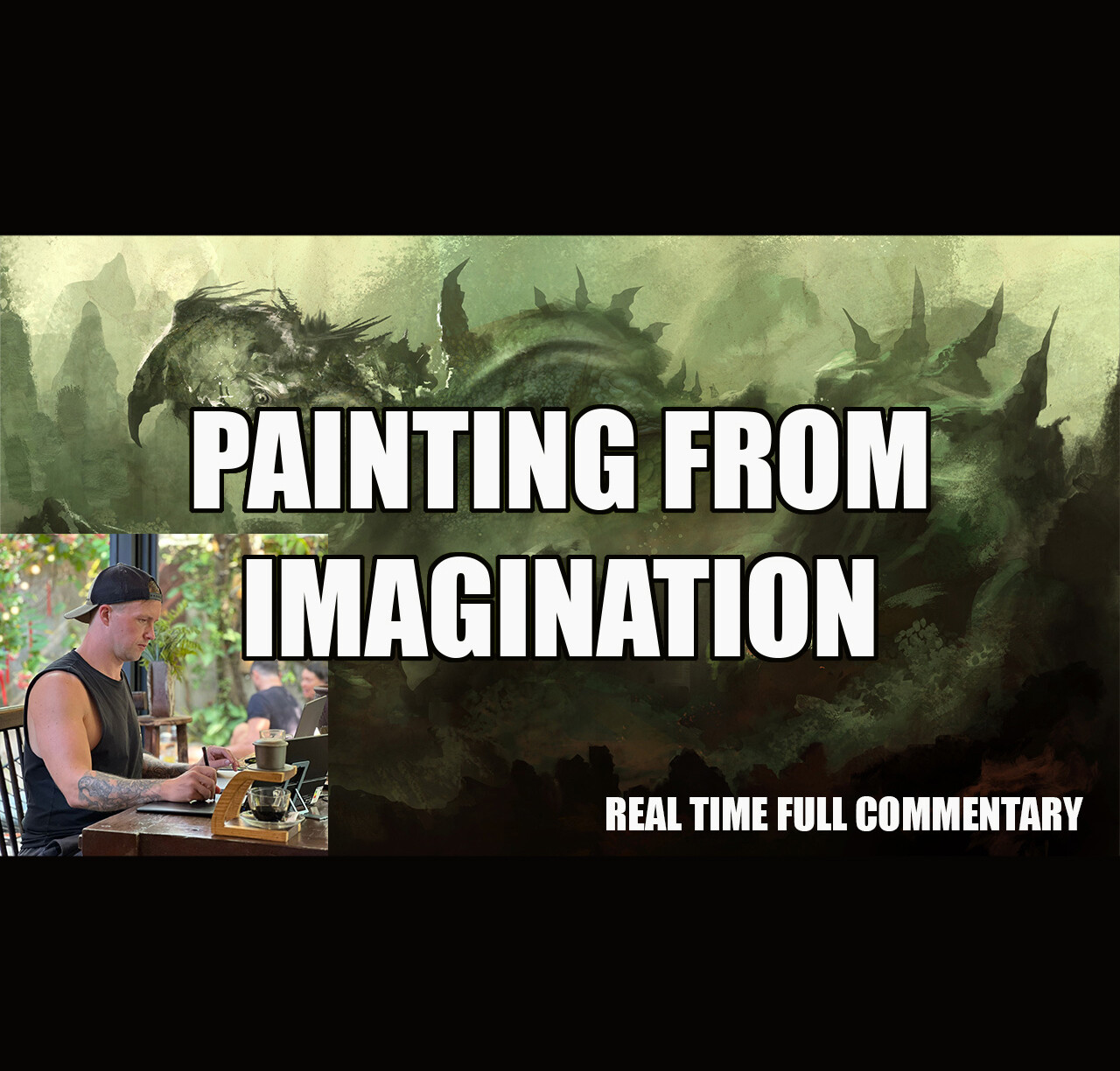 ArtStation - painting from imagination real time paint-along!