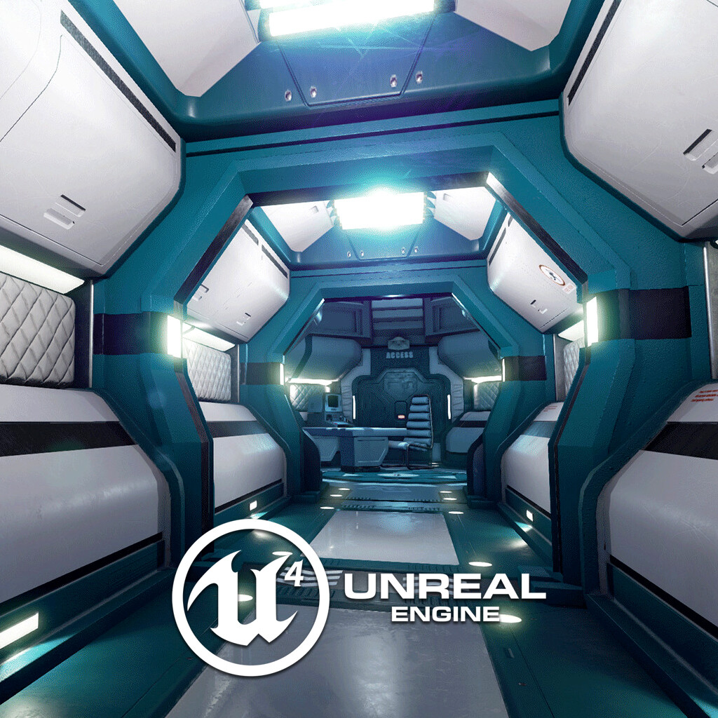 ArtStation - Retro Space Station