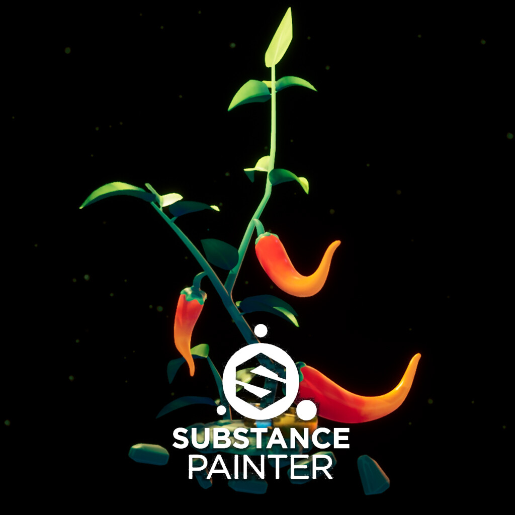 ArtStation - Chilli Plant Demo