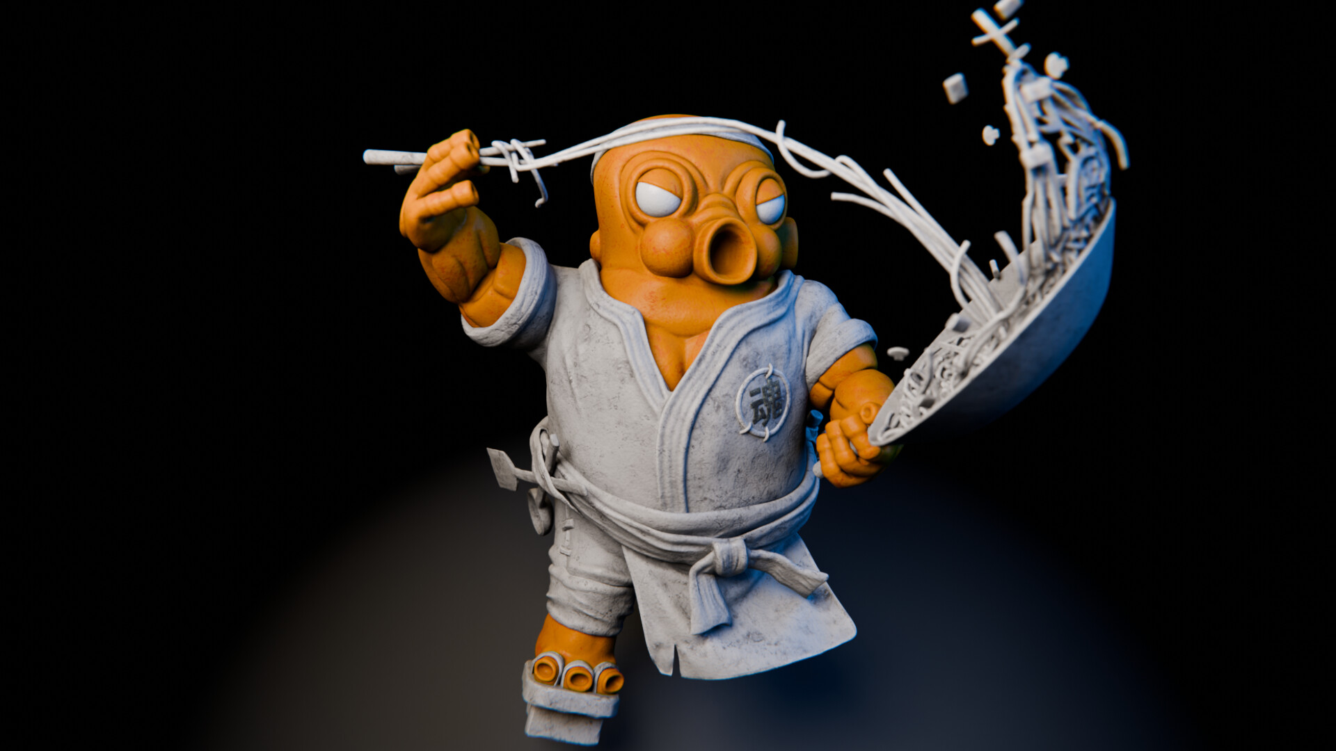 ArtStation - Urban Monsters Challenge - Takomen "タコメン"